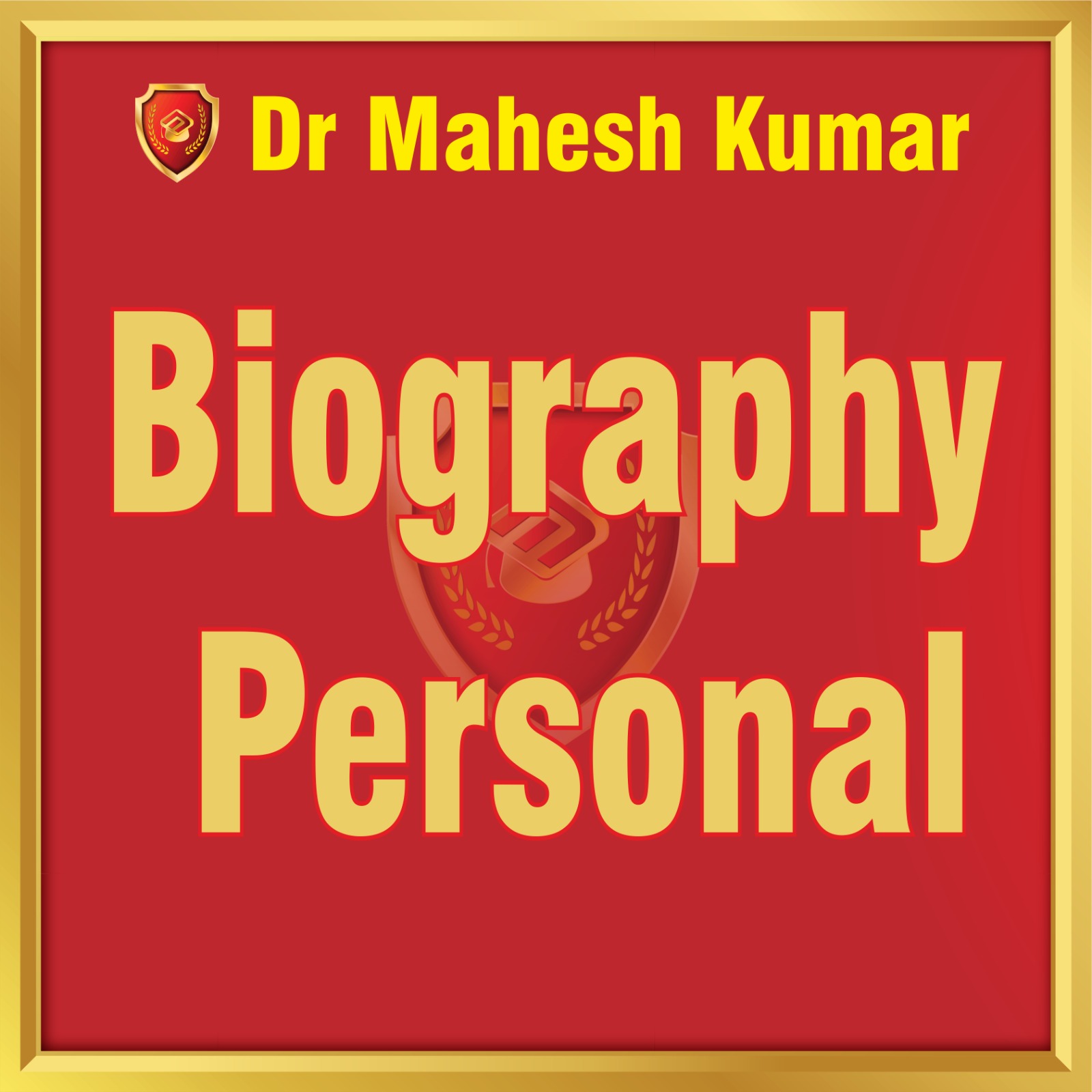 Biography - Dr Mahesh Kumar, Prabhadevi, Mumbai