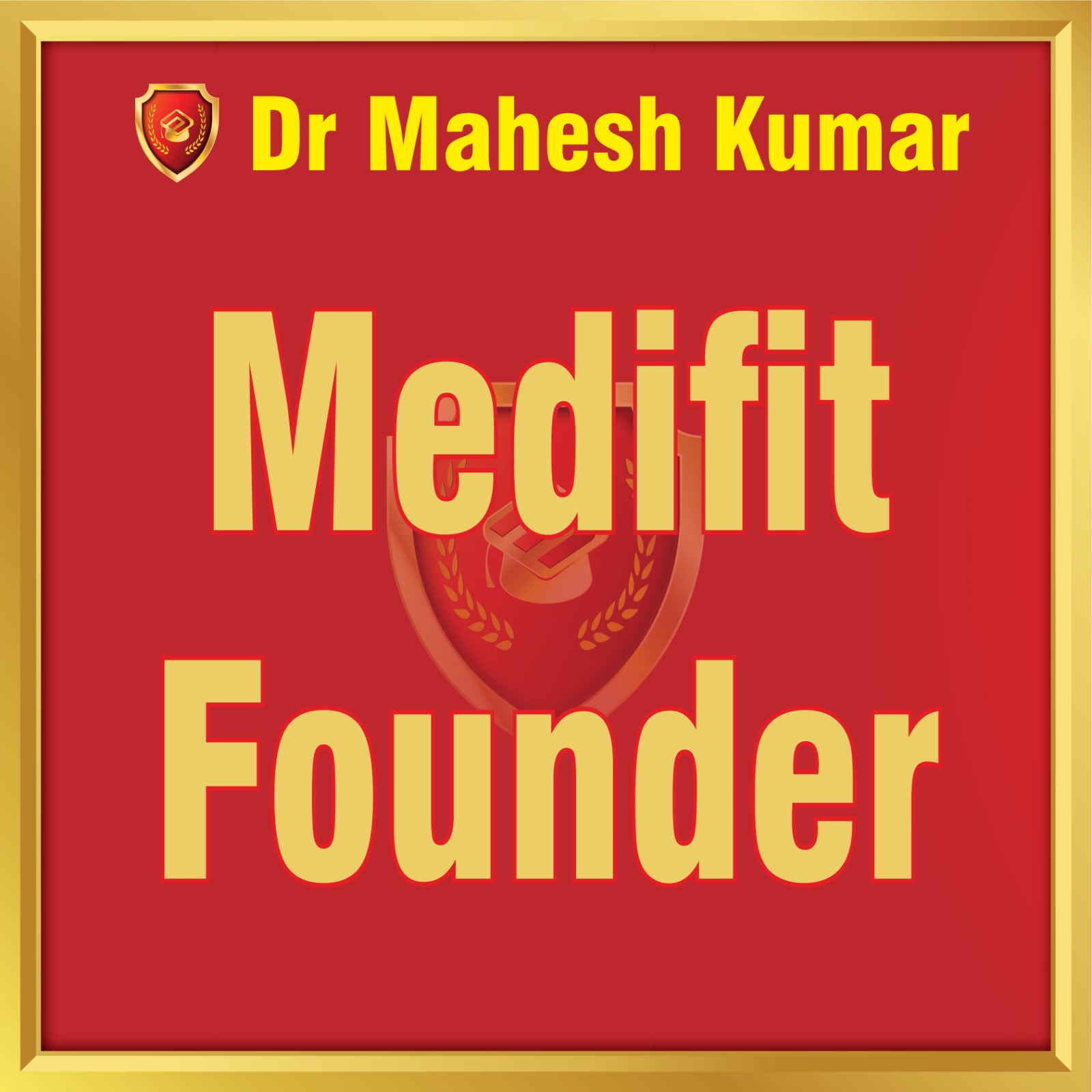 Medifit Founder - Dr Mahesh Kumar, Prabhadevi, Mumbai